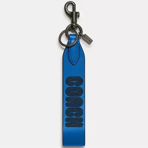 Coach | Accessories | Nwt Coach Loop Key Fob With Coach Patch Logo Keys ...